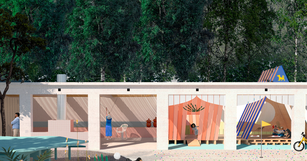 concorde architectes-urbanistes — manosque, petit équipement résidentiel