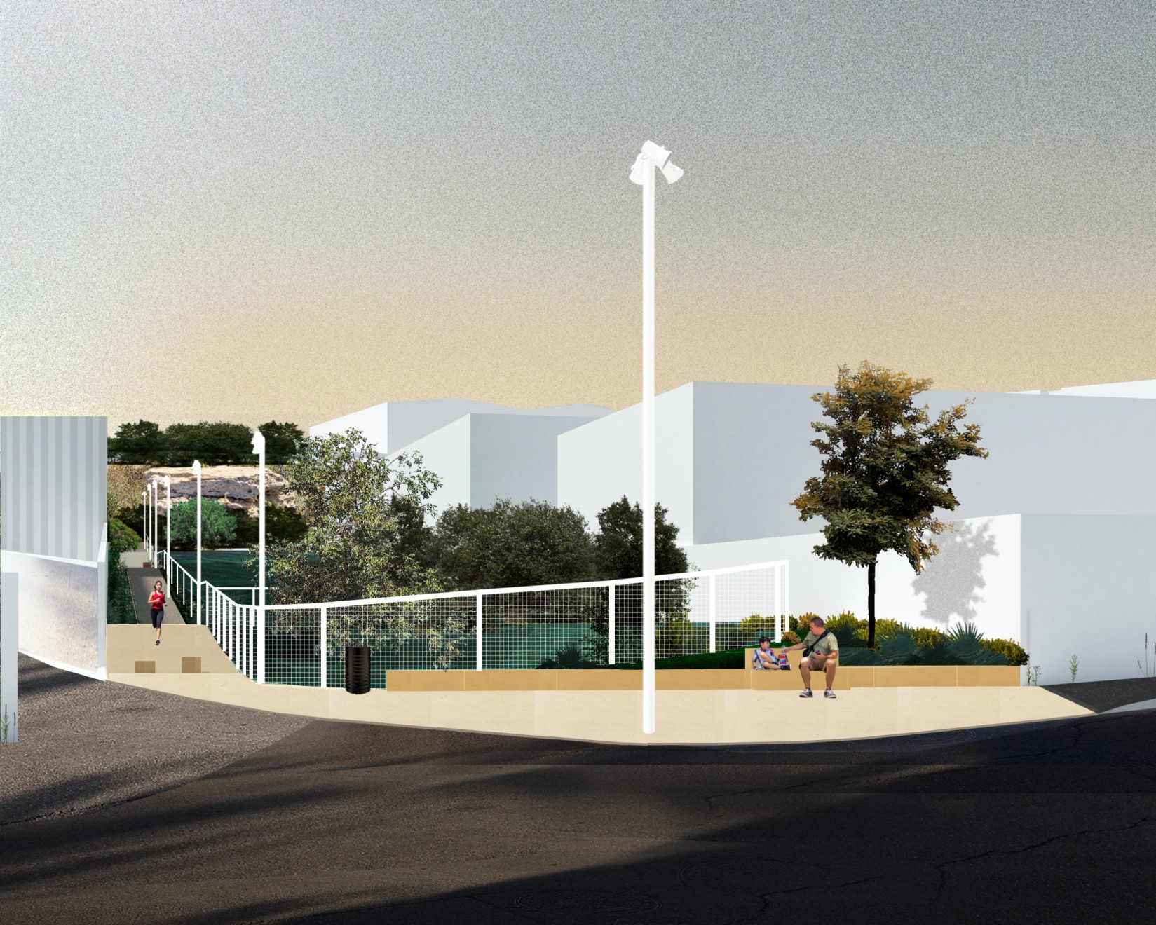 concorde architectes-urbanistes — marseille, plan d’aou, espace public